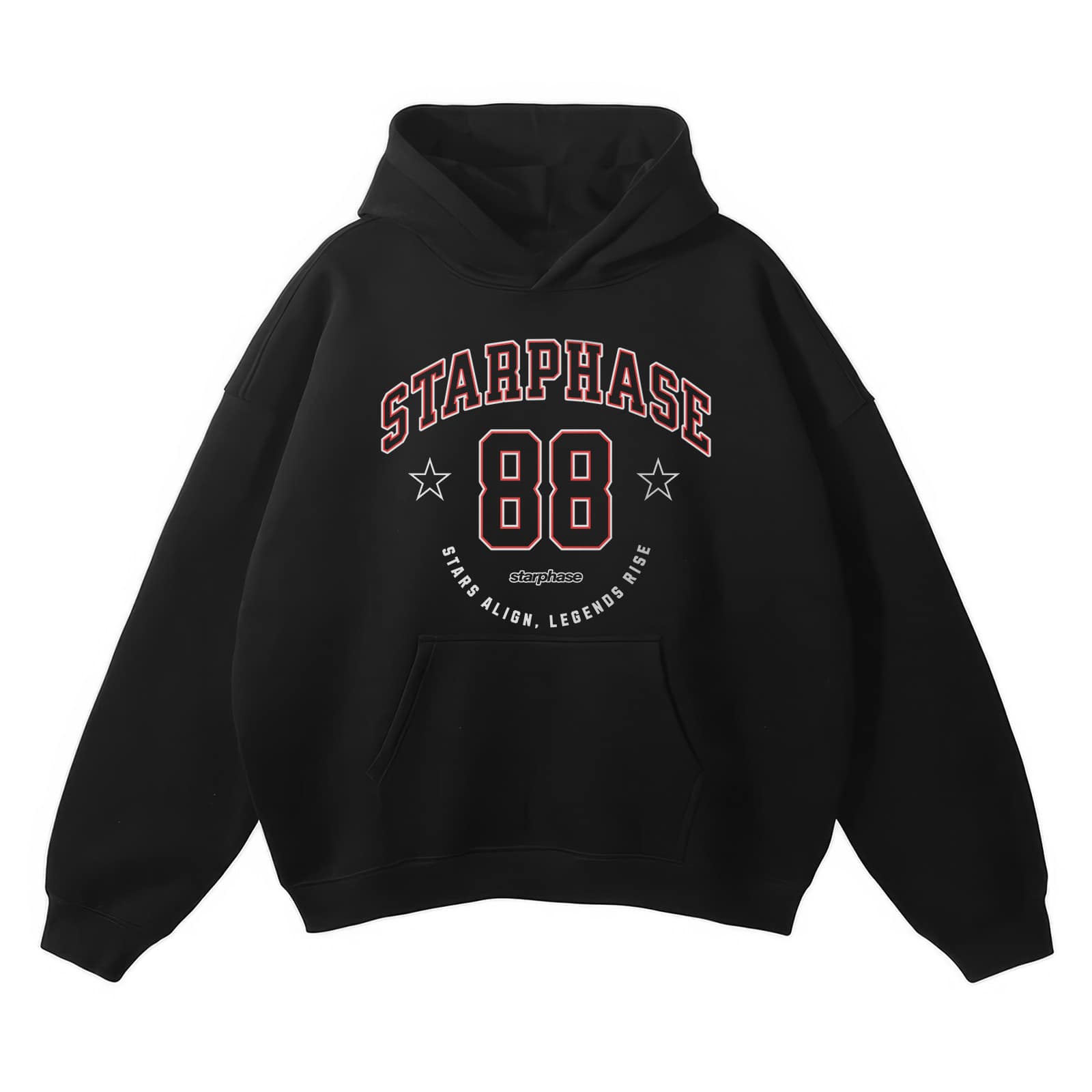 Starphase 88 Oversized Fleece Graphic Hoodie