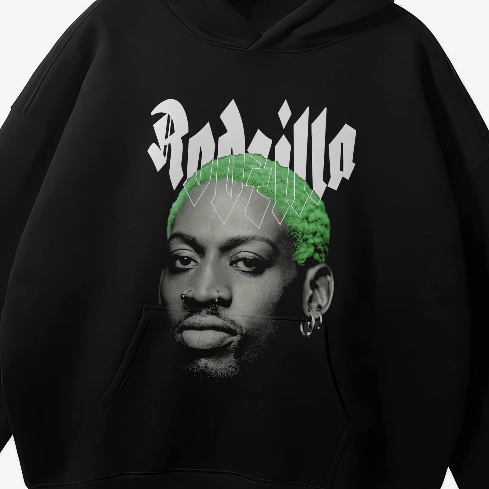 Rodzilla Rodman Oversized Fleece Hoodie - Starphase