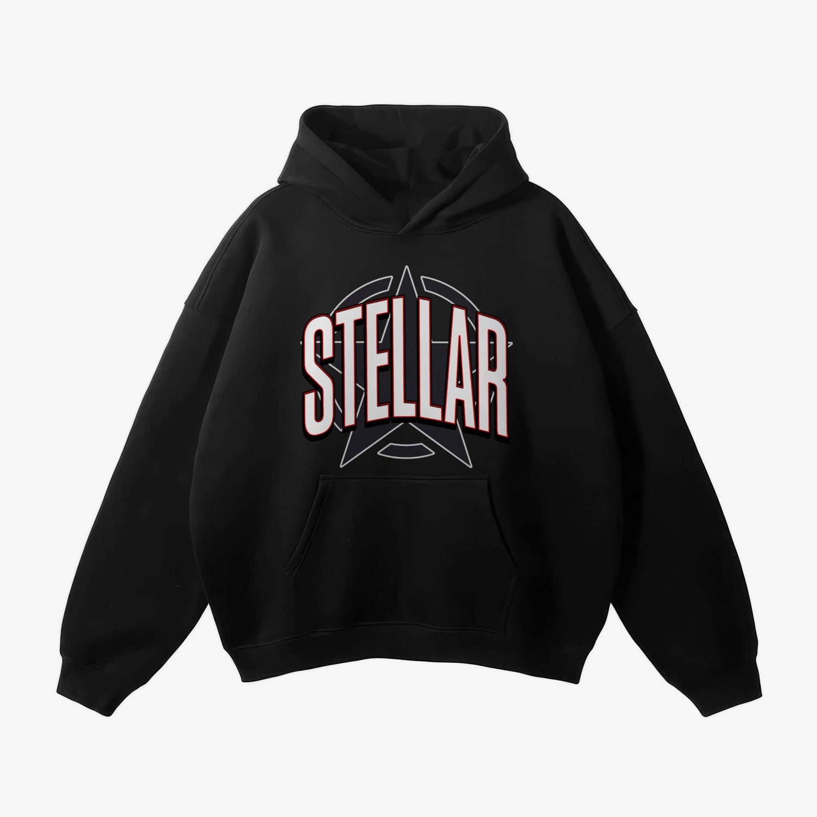 Stellar Oversized Fleece Graphic Hoodie – Starphase